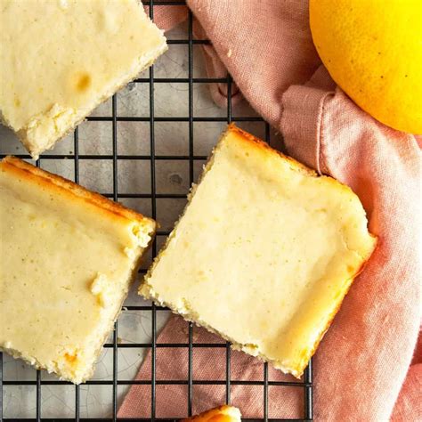 Easy Lemon Cheesecake Bars Food Fun And Faraway Places