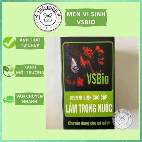 Vsbio Men Vi Sinh D Ng B T Si U Ph M X L L M Trong N C H C H C Th Y Sinh G Shopee