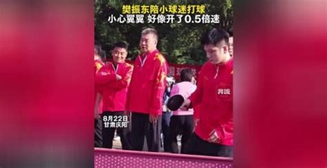 国乒队员与市民切磋：“确实不好打！” 腾讯新闻