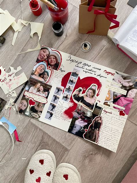 🎀Подарок подруге на день рождения плакат на день рождения плакат из фотографий в 2025 г