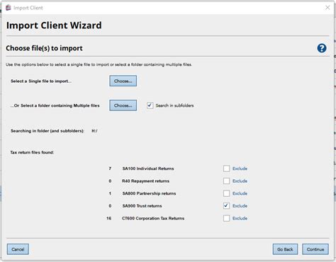 Importing Multiple Clients From External Tax Return Files Knowledge Base Taxcalc