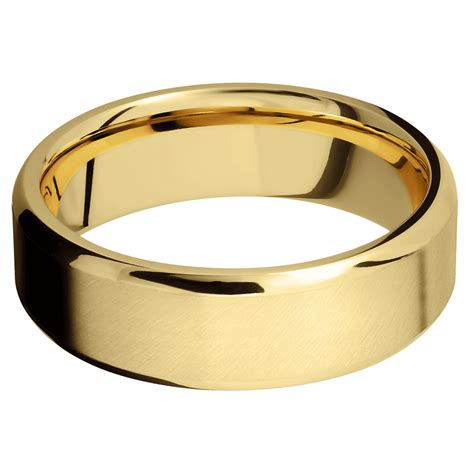 14k Yellow Gold Anglesatin Polish Finish