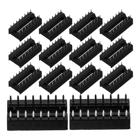 30 Pcs Chip Base Ic Socket For Breadboard Soldering Dip Ic Socket