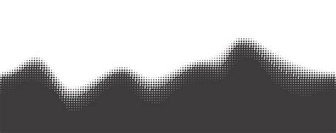 Dotted Wave Background Halftone Abstract Vector Gradient Particle Flow Fade Textured Fluid