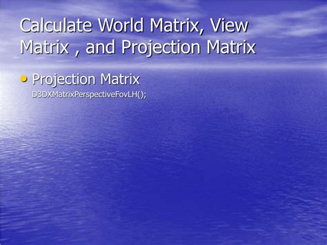 Ppt D Programming And Directx Api Powerpoint Presentation Free