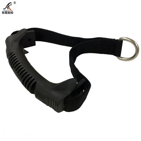 健身房带子织带拉手力量器械配件把手健身器材拉手二头肌拉手 阿里巴巴