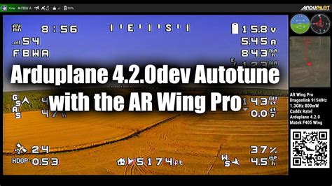arduplane 4 2 0dev autotune youtube