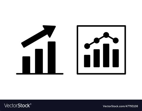 Growing Graph Icon Chart Icon Graph Icon Vector Image