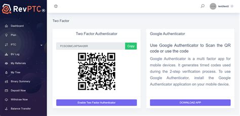 Revptc Multilevel Binary Ptc Platform By Viserlab Codecanyon