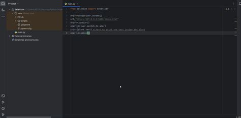 Selenium Webdriver Handling Alerts Geeksforgeeks