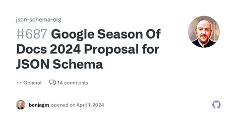 Google Season Of Docs 2024 Proposal For JSON Schema Json Schema Org