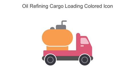 Oil Refining Cargo Loading Colored Icon In Powerpoint Pptx Png And Editable Eps Format Ppt Template