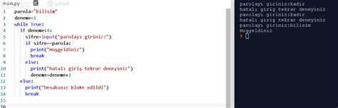 Python While Döngüsü Bilişim Paylaşım