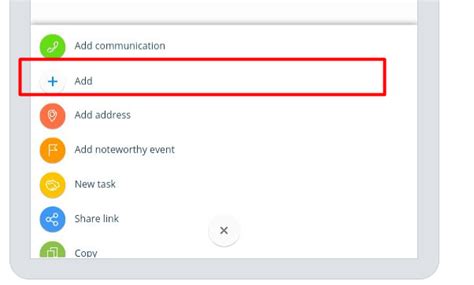 Remove Add Action From Mobile Community Creatio