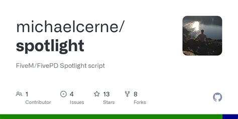 github michaelcerne spotlight fivem fivepd spotlight script