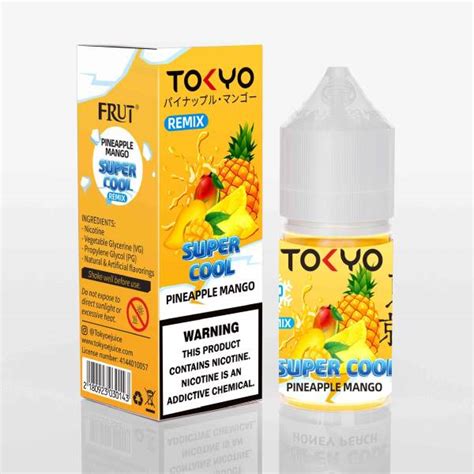 Tokyo Super Cool Pineapple Mango Ml Vaporium