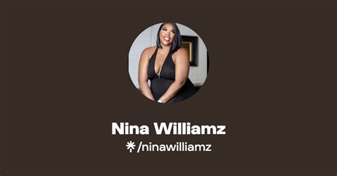 Nina Williamz Instagram Facebook Tiktok Linktree