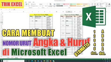 Cara Membuat Penomoran Otomatis Di Excel Hongkoong