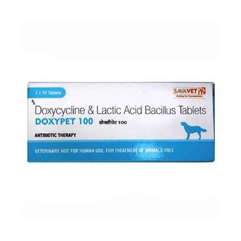 Doxypet 100mg Tablet Packaging Size 10X10 At Rs 99 Stripe In Nagpur ID 2853341983855