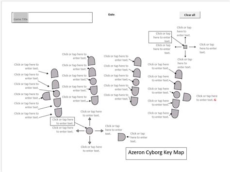 Form Template For Cyborg Key Map Azeron
