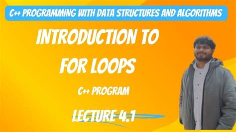 4 1 Introduction To For Loops In C Programming YouTube