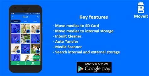MoveIt App Transfer Your Media Files To SD Card On Android