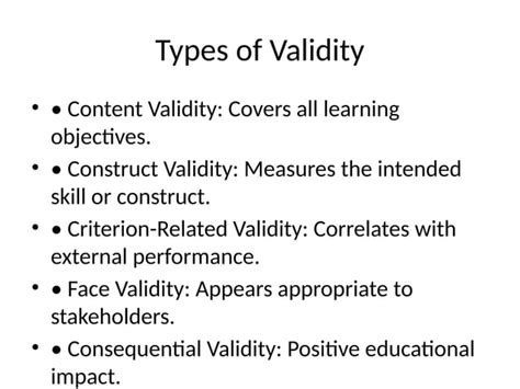 Validity And Reliability Presentation Pptx