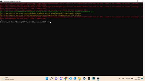 ERROR CAPTCHA UNSOLVABLE Issue V NSH J Discord Mass DM GO GitHub