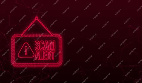 Premium Vector Scam Alert Plexus Hacker Attack And Web Security Vector Concept Phishing Scam