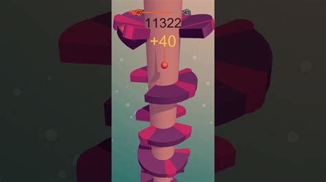 helix jump level 40 first try game by voodoo youtube