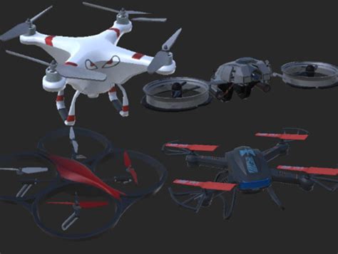 Drones Bundle Package D Unity Asset Store