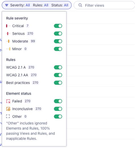 Accessibility Run Level Reports Cypress Documentation Cypress