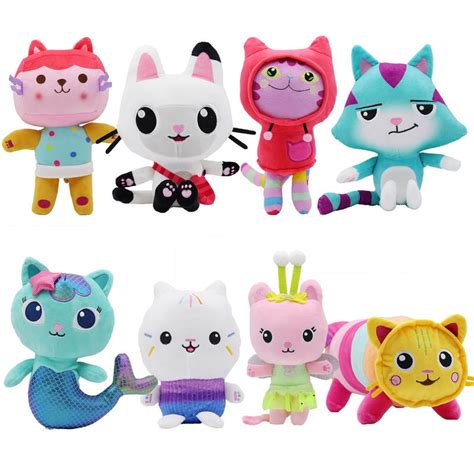 依琪買吧現 預購 蓋比娃娃屋 Gabby s Dollhouse毛絨玩具 蓋比的娃娃屋 蝦皮購物