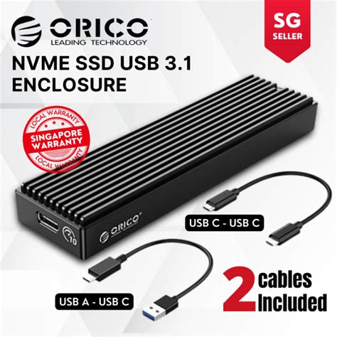 Orico M Nvme Ngff Nvme Ngff Dual Protocol Ssd Enclosure Ssd