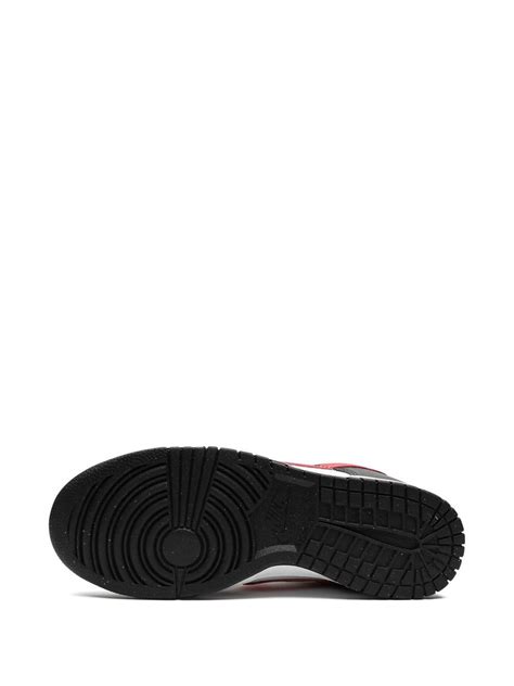 Nike Tênis Dunk Low Retro Red Swoosh Panda Preto Farfetch Br