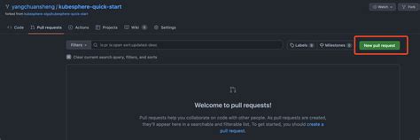 GitHub kubesphere sigs kubesphere quick start KubeSphere 快速入门