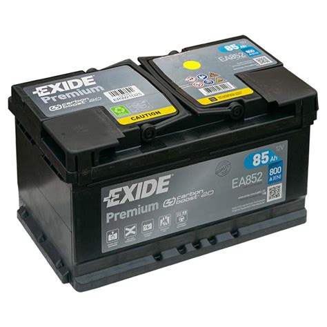 Exide Premium EA852 akkumulátor, 12V 85Ah 800A J+ EU, alacsony vásárlás ...