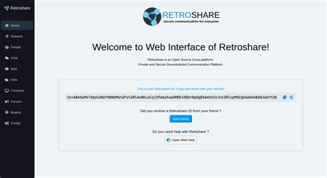 Gsoc23 Implementation Of Web Interface Of Retroshare Part 2