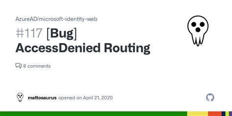 Bug Accessdenied Routing Issue Azuread Microsoft Identity Web Github