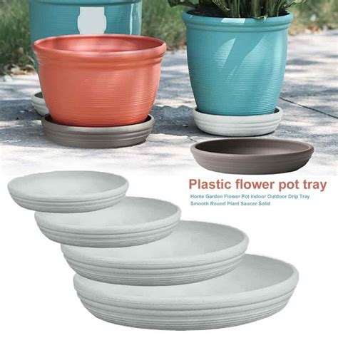 Badu Bg Табла за отцеждане Чинийка за растения Балкон Pp контейнер Палети за многократна