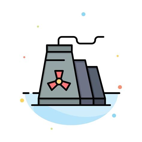 Building Construction Factory Industry Abstract Flat Color Icon Template 14815807 Vector Art At