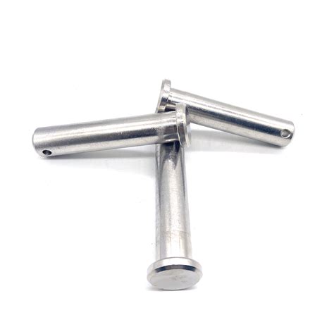 Din 1444 Iso 2341 Flat Head Stainless Steel Clevis Pin With Hole Buy Din 1444 Clevis Pins