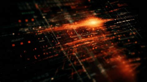 Vídeo Premium Simulación Avanzada De Matrices De Datos Con Un Entorno