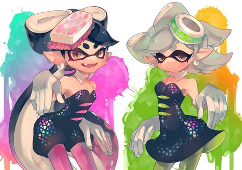 Callie And Marie Splatoon Drawn By Ss Ro Danbooru