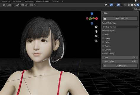 Can I Load Or Convert Vmd Motion For A Blend Model Animation And