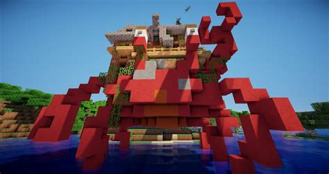 House On A Crab Minecraft Map