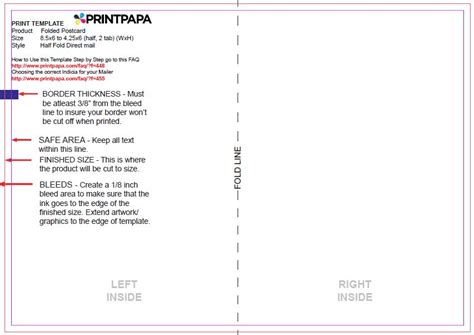 Find A Printing Template Printpapa Com