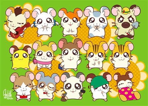 Pin By Ranielson Ribeiro On Kdkdkd Hamtaro Character Design
