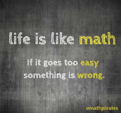 Mathematics Quotes About Life