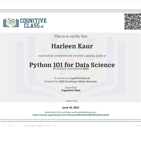 Harleen Kaur On Linkedin Ibm Ibmcertification Datascience